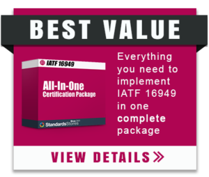 IATF 16949 Quality Manual and Procedures - IATF 16949 Store